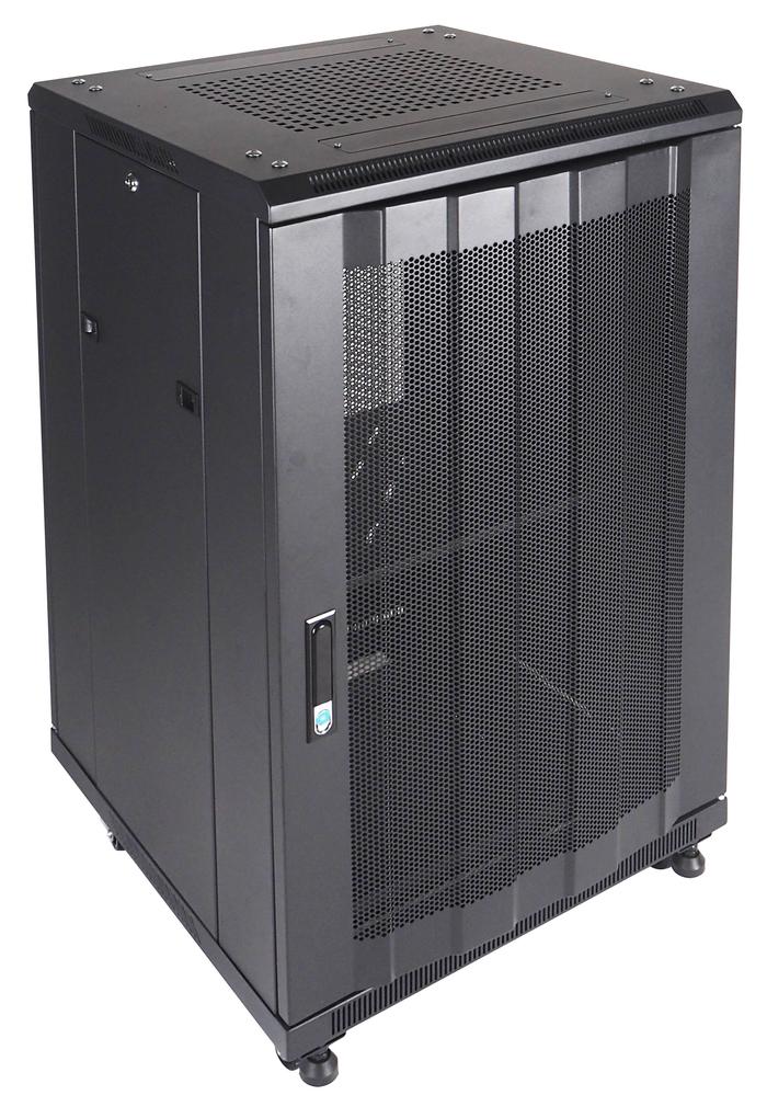 Jual INDORACK Close Rack IR6020P Perforated Door Rak Server 20U Depth ...