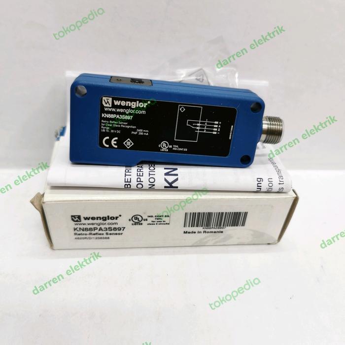 Jual photoelectric sensor Wenglor KN88PA3S897 - Jakarta Barat - Darren elektrik | Tokopedia