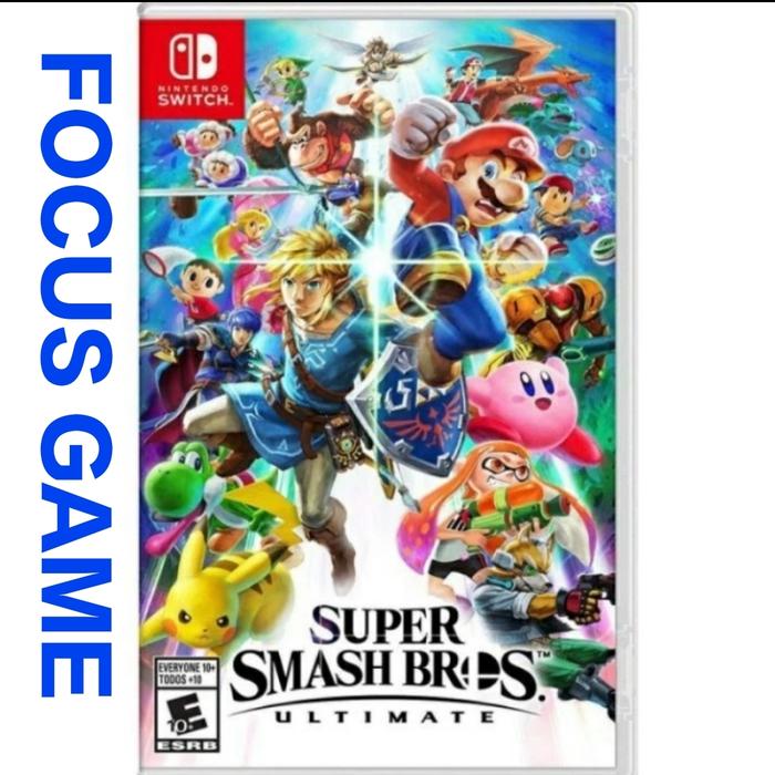 Jual Super Smash Bros Ultimate Switch Nintendo Cd Game - Kota Malang ...