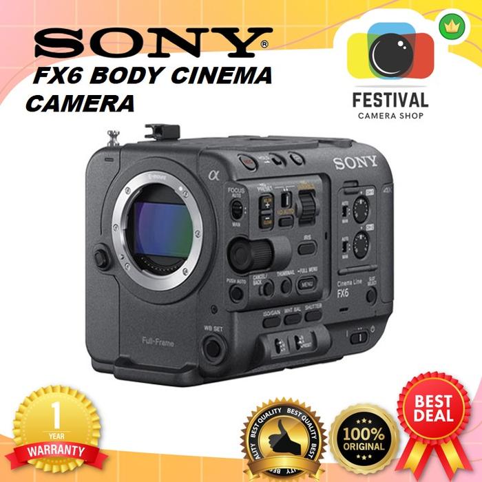Jual Sony FX6 Body Only Full-Frame Cinema Camera - Kota Bandung - Festival Kamera | Tokopedia