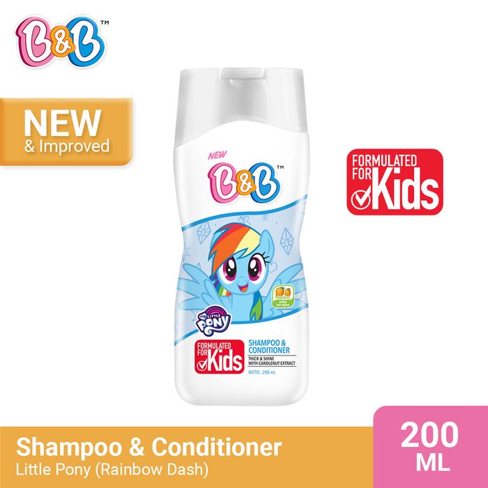 Promo B&B Shampoo & Conditioner Little Pony Rainbow Dash 200ml ...