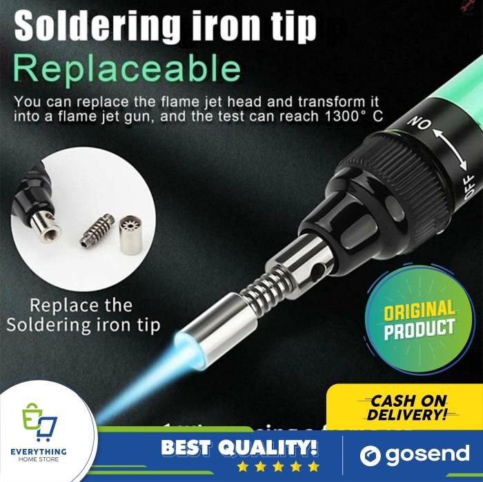 Jual Solder Gas Butane Portable Iron Pen / Solderin iron Gas Las Blow ...