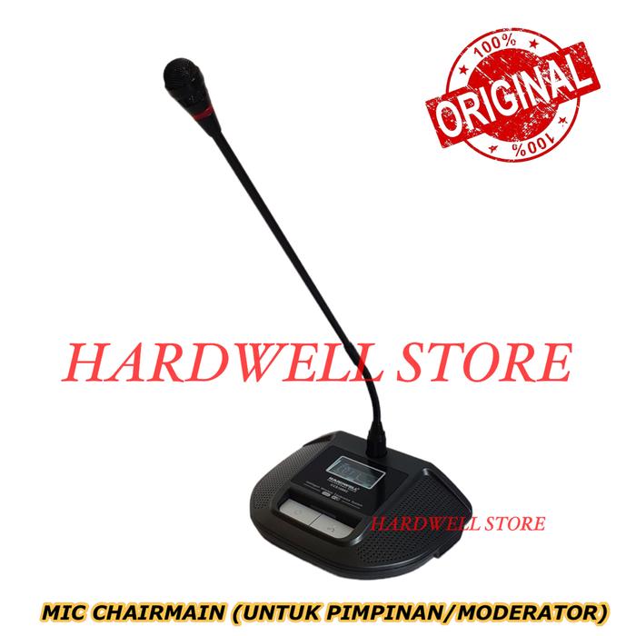 Jual Mic Wireless Conference Podium Hardwell CCS 1000C (Mic Chairmain ...