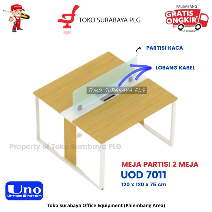 Jual Meja Kerja Partisi Sekat Meja Kerja Kantor UNO New Modern UOD 7011 ...