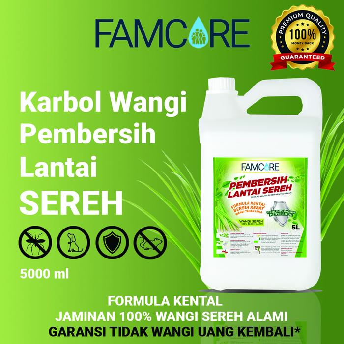 Jual Famcare Karbol Sereh 100% Premium - 5000 ml - Jakarta Utara ...