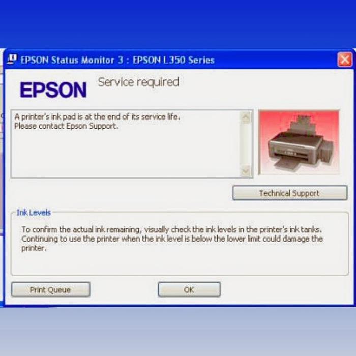 Jual Reset Resseter Printer Epson L120 solusi printer service required ...