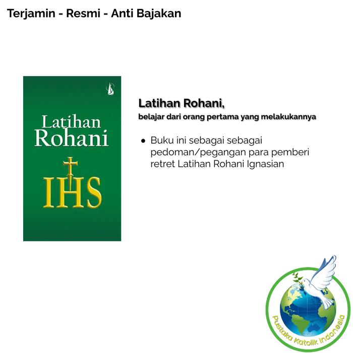 Jual LATIHAN ROHANI, belajar dari orang pertama yang melakukannya ...