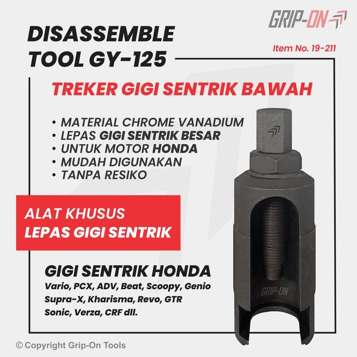 Jual TREKER GIGI SENTRIK / NANAS GY-125 / DISASSEMBLE TOOL GY125 GRIP ...