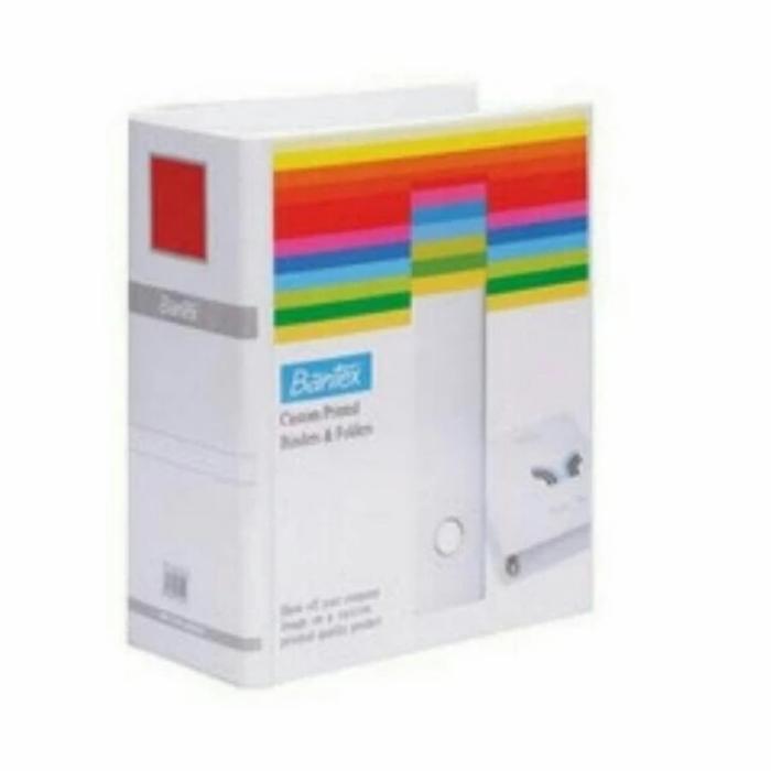 Jual ODNER FOLIO 10cm BANTEX 1312 07 PUTIH / INSERT POST PIPE BINDER F4 ...