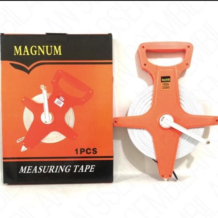 Jual Meteran Panjang 50 Meter Mtr FAWI / Meteran Tancap Gulung Roll ...