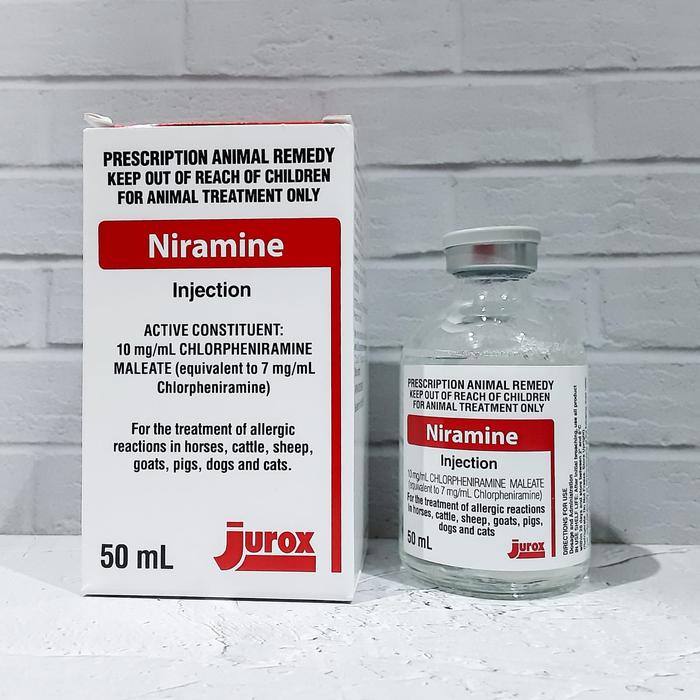 Jual Obat Alergi Khusus Untuk Hewan CTM Injeksi 50ml pengganti histamil ...