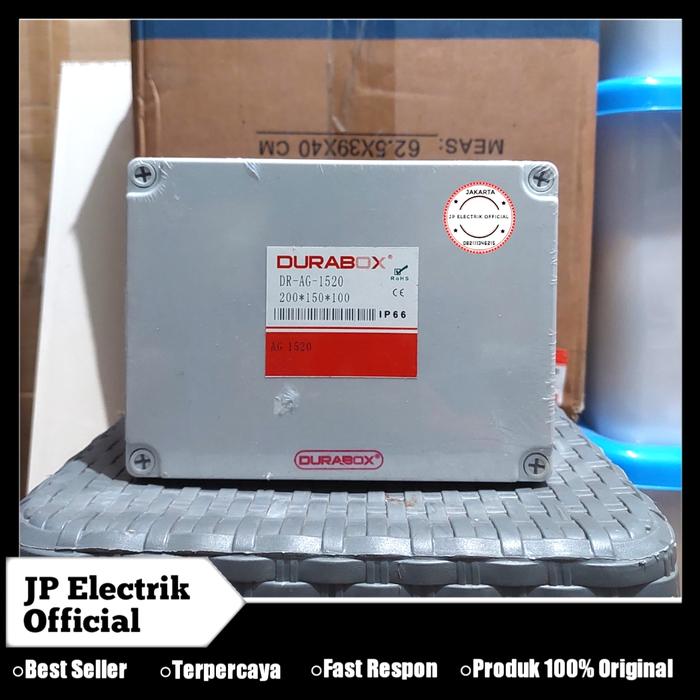 Jual Durabox Junction Box Panel Plastik 150 x 200 x 100 mm - Jakarta ...