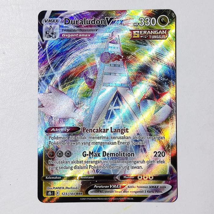 Jual Duraludon VMAX RRR 123/184 S8b - Kartu Pokemon Indonesia - Jakarta ...