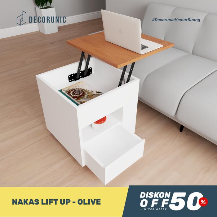 Promo Decorunic Meja Nakas Kamar Tidur - Bedside Table Meja Storage ...