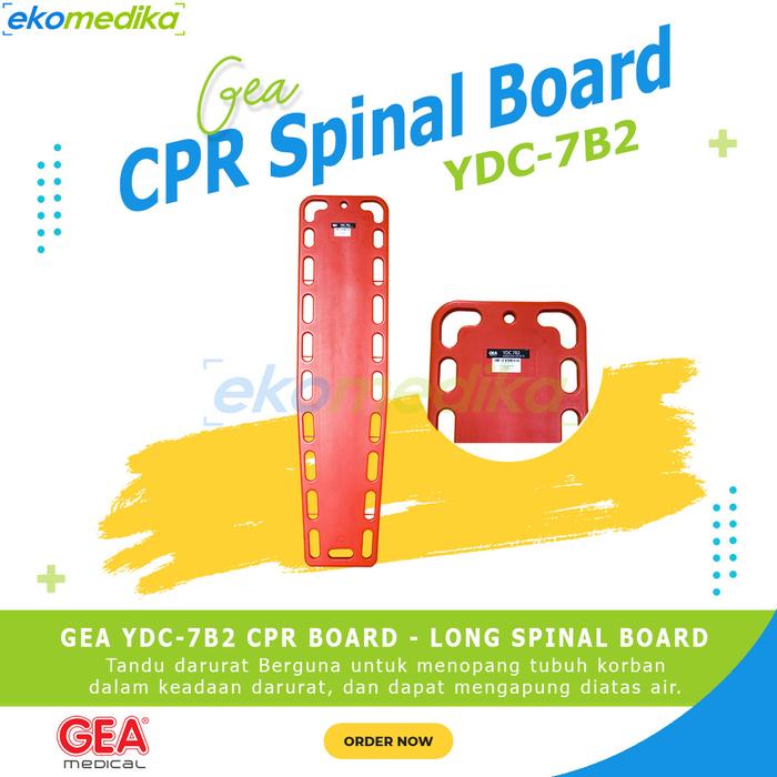Jual Spine Board Dolphin Tandu Long Spinal GEA YDC 7B2 YDC-7B2 CPR ...