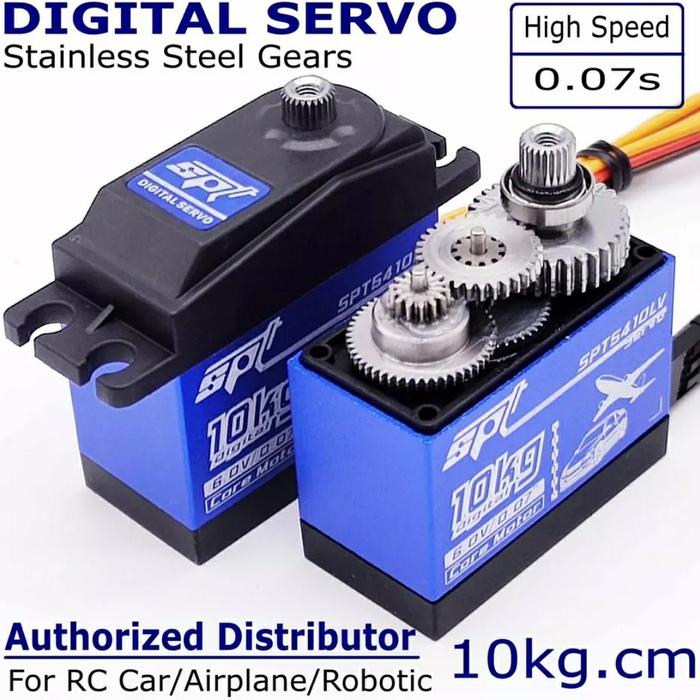 Jual SPT5410LV 10kg High Speed Standard Servo Metal/rc plane rc drift ...