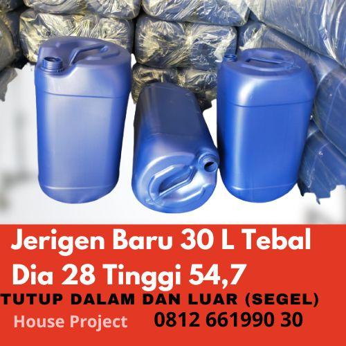 Jual JERIGEN 30 35 L LITER 100 % BARU SEGEL HDPE - 30 Liter - Kota ...