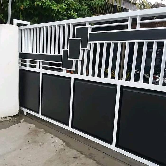 Jual pagar besi minimalis modern - Kota Tangerang Selatan - Gmilar Home ...