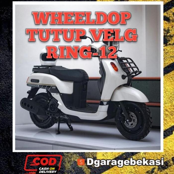 Jual New Wheeldop Velg Motor Ring 12 Tutup Velg Fazzio Scoopy Ring 12 ...