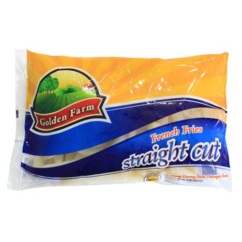Jual GOLDEN FARM Straight Cut 500g French Fries [8993492101114] - Kota ...