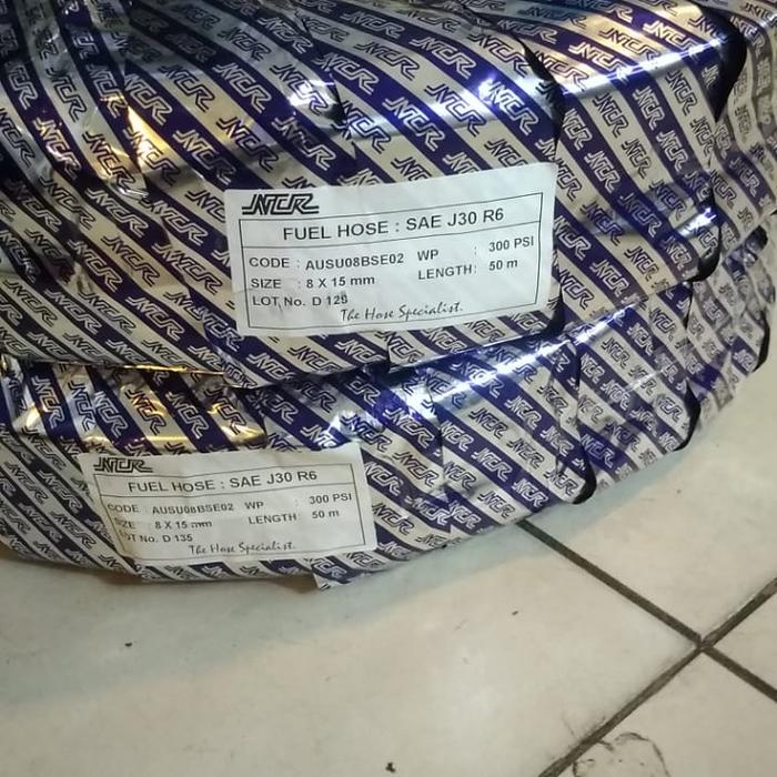 Jual Selang Ncr fuel Oil Sae J30 R6 5/16 inch 8 x 15 mm Harga Eceran - Jakarta Barat - AT ...