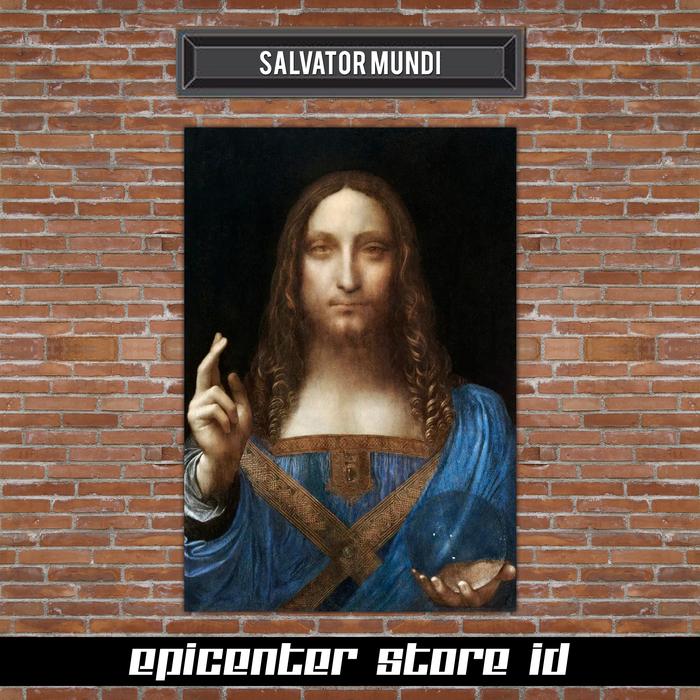 Jual Poster Lukisan Leonardo Da Vinci - Set 1 - Salvator Mundi, 70x100 - Kab. Bandung ...