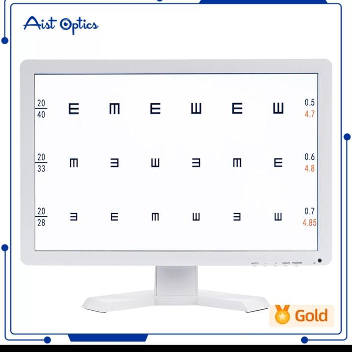 Jual LCD snellen chart | LED vision chart| Layar visus mata|bisa set 1 ...