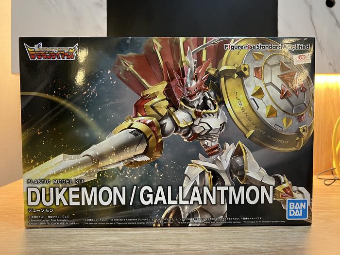 Jual Dukemon Gallantmon Figure Rise Standard Amplified Digimon Tamer ...