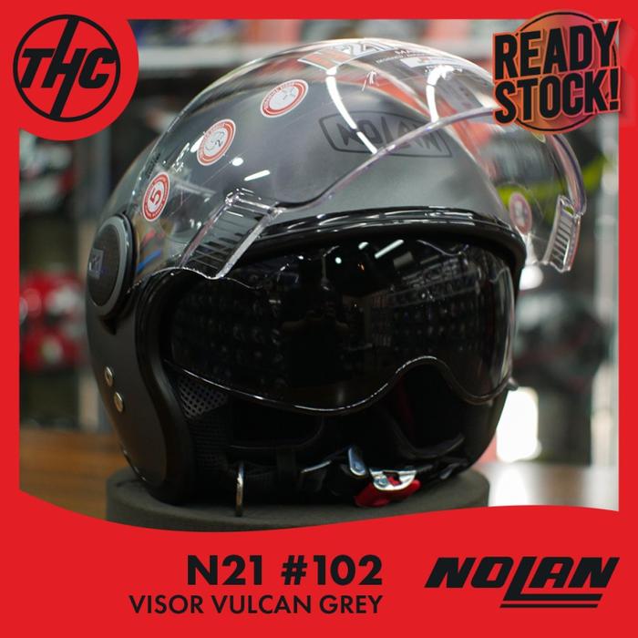 Jual NOLAN HELMET N21 (N-21) VISOR CLASSIC 0102 VULCAN GREY - Jakarta Barat - THC Helmet ...