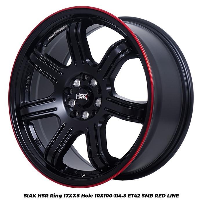 Jual velg siak 2 model palang ring 17 mobil hyundai creta, stargazer ...