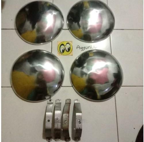 Jual 4biji Dop Retro moon Universal Velg Kaleng Ring 12/13/14/15/16/17 ...