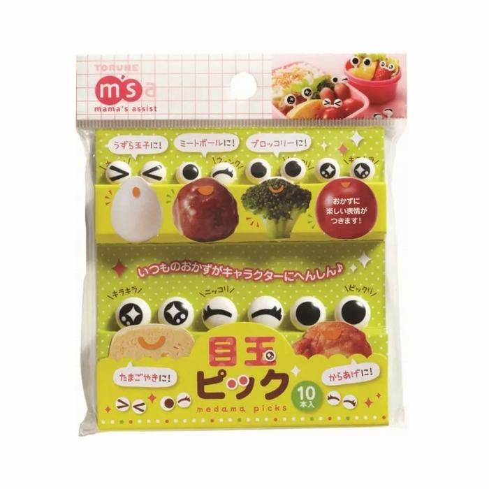 Jual Torune Bento Picks Eye Set 10pcs Original Japan Tusuk Bento Mata ...