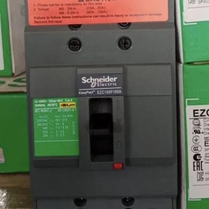 Jual mccb EZC 100F 100 A X 3 PHASE Schneider - Jakarta Pusat - zio elektrik | Tokopedia