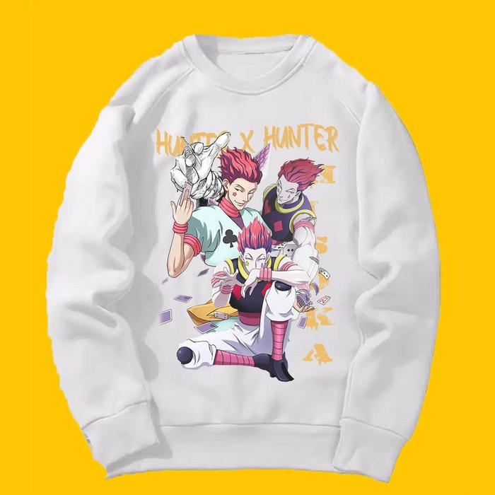 Jual HUNTER Sweater Crewneck Unisex Bahan Fleece Premium Sablon DTF ...