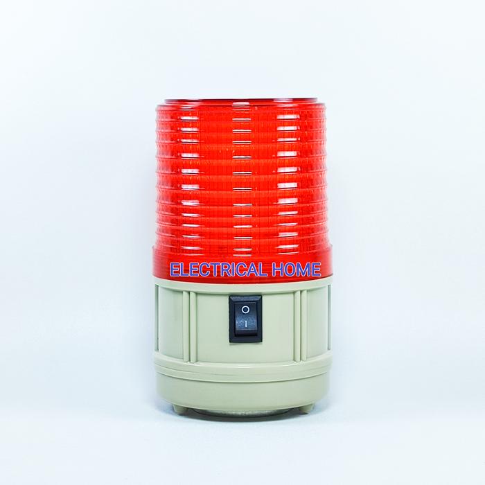 Jual LAMPU ROTARY LED PAKAI BATERAI / MAGNET BASE WARNA MERAH - Kota ...