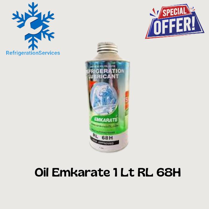 Jual OIL EMKARATE 1 LITER RL 68H - Jakarta Pusat - Refrigeration ...