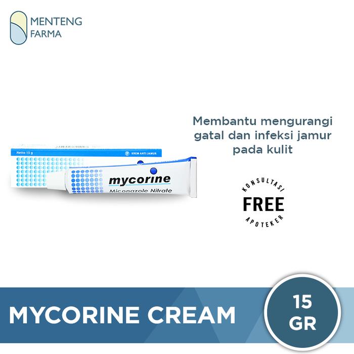 Jual Mycorine Cream 15 Gr - Salep Gatal Jamur, Panu, Kurap, Kutu Air ...