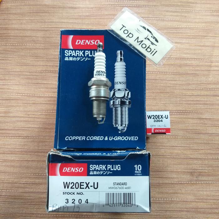 Jual Busi Denso W20EXU Nissan March Proton Saga, FLX Carry 1000cc ...