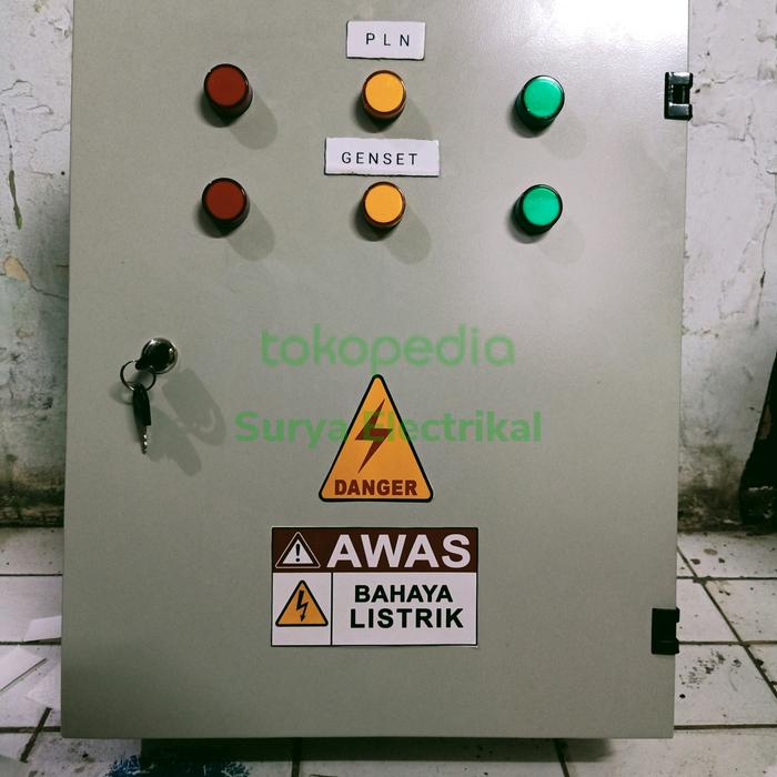 Jual COS Panel PLN GENSET Manual 4p 100a panel socomec 100a 4p ...