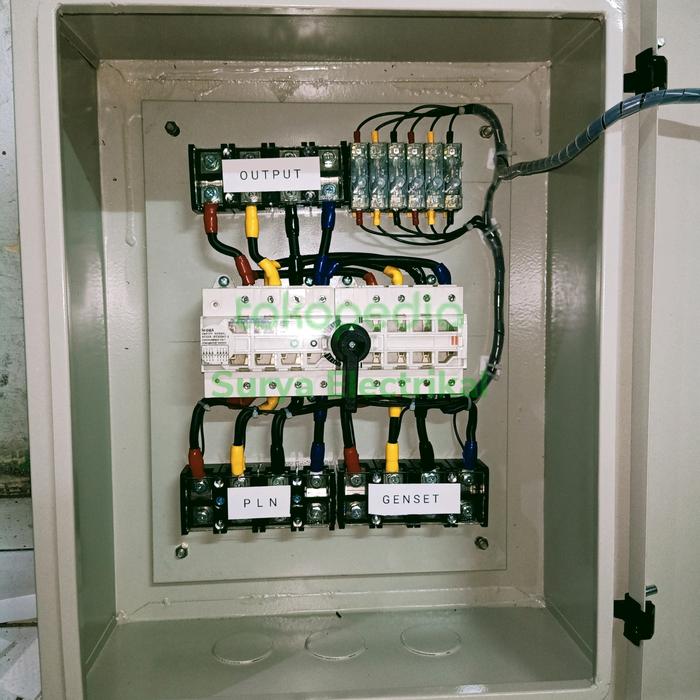 Jual COS Panel PLN GENSET Manual 4p 100a panel socomec 100a - Jakarta ...