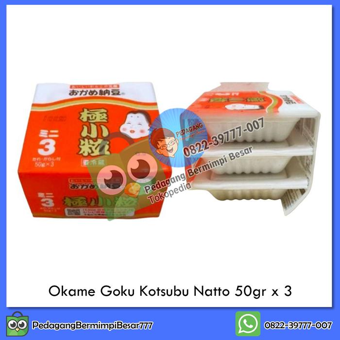 Jual Okame Natto | Okame Natto Goku Kotsubu 50gr x 3 | Natto - Jakarta Barat - Pedagang Bermimpi ...