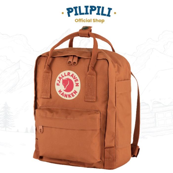 Promo Tas Ransel Fjallraven Kanken Mini Terracotta Brown Cicil 0% 3x ...