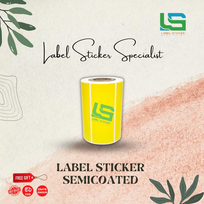 Jual LABEL STIKER BARCODE 100x50 mm DIRECT THERMAL 500 PCS WARNA - Biru - Jakarta Barat - Label ...