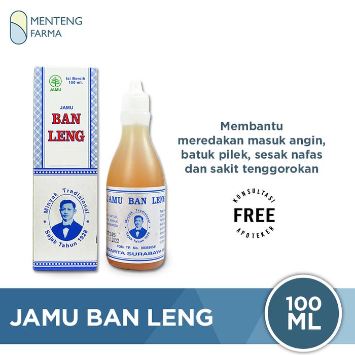 Jual Jamu Ban Leng - Minyak Obat Herbal Batuk, Pilek, Masuk Angin dan ...