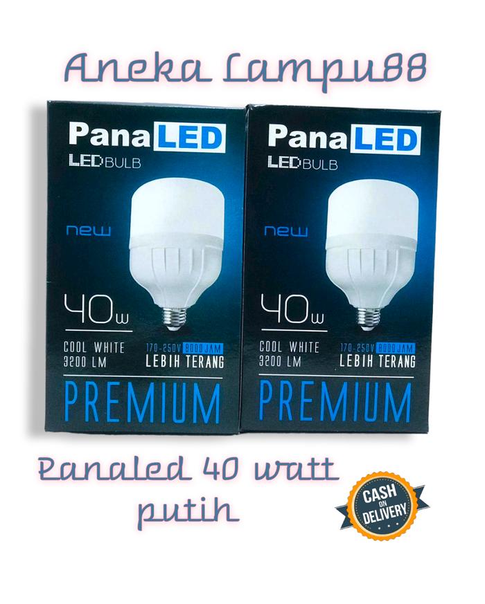 Jual LAMPU LED PANA LED PREMIUM 40W PUTIH SNI PAKET 5 PCS - PANALED ...