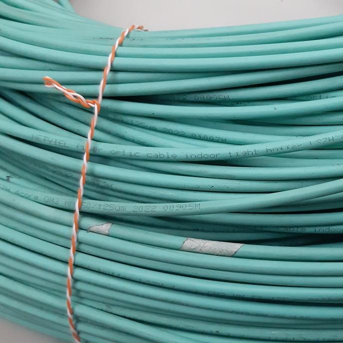 Jual Netviel FO Cable 4 Core MM Tight Buffer 50/125UM OM3 Aqua LSZH ...