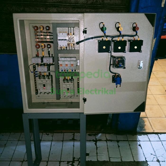 Jual panel costume listrik 3phase 100amper box 40x60 indor + kaki 50cm ...