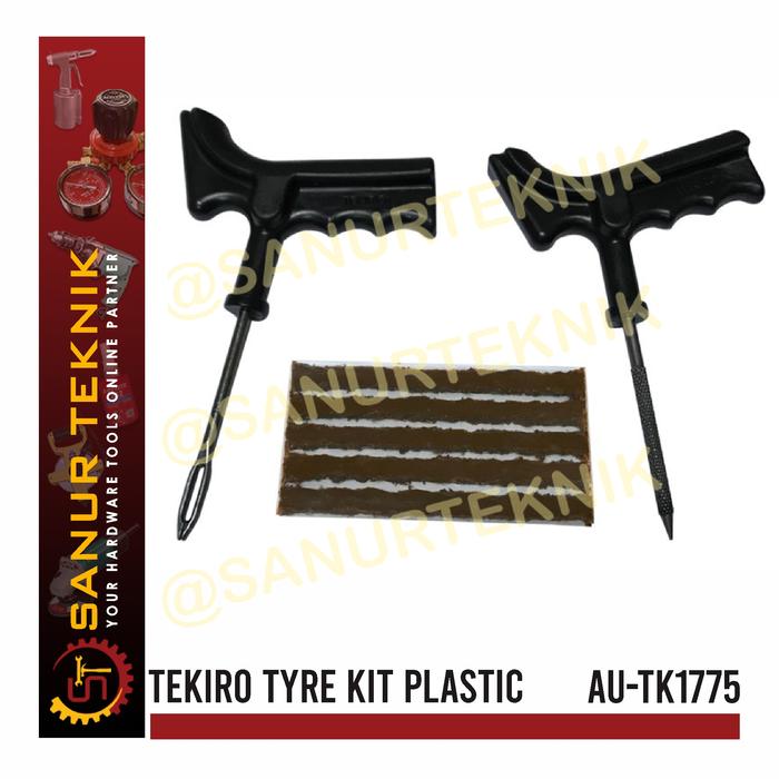 Jual TEKIRO Tyre Kit Plastic / Alat Tambal Ban Tubeless Set Plastik ...