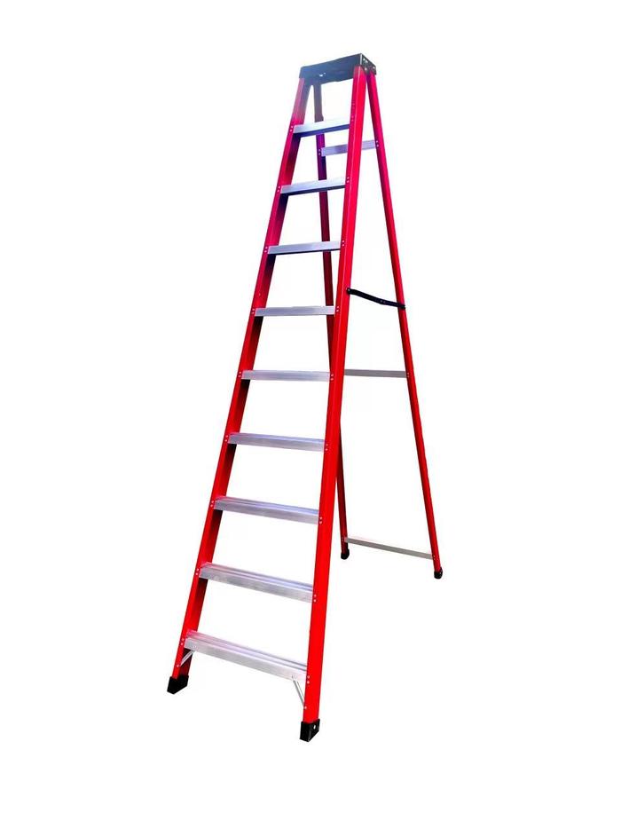 Jual Tangga lipat Fiberglass Denko 3 meter 10 step ( 3m denko anti ...