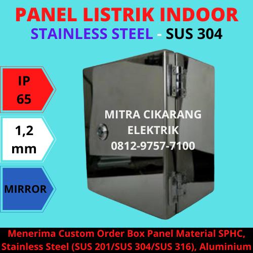 Jual Box Panel Stainless Indoor 30x20x15cm SUS304 1.2mm MIRROR (GT ...
